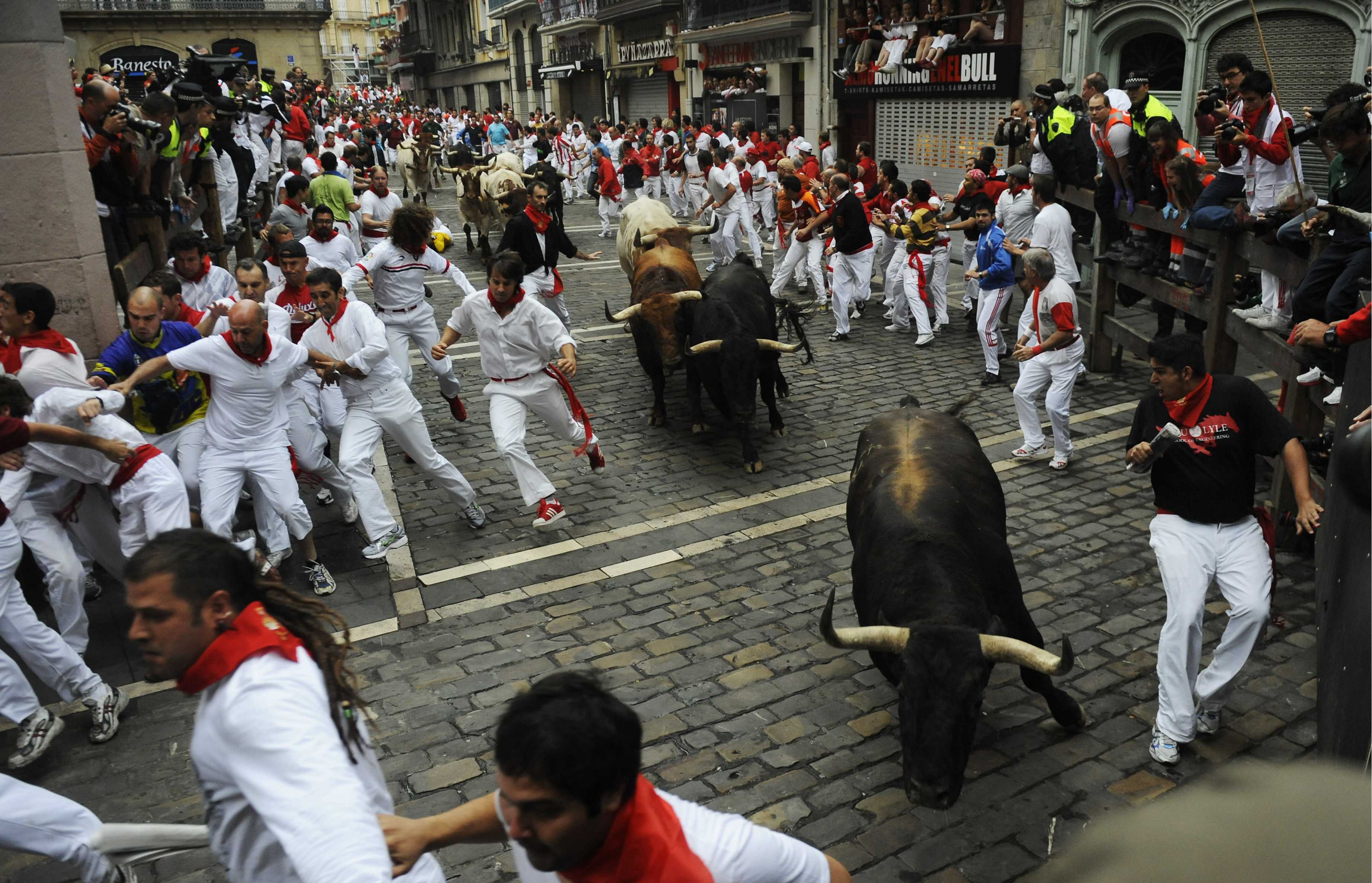 Séptimo encierro San Fermín 2011 - San Fermín - ABC.es