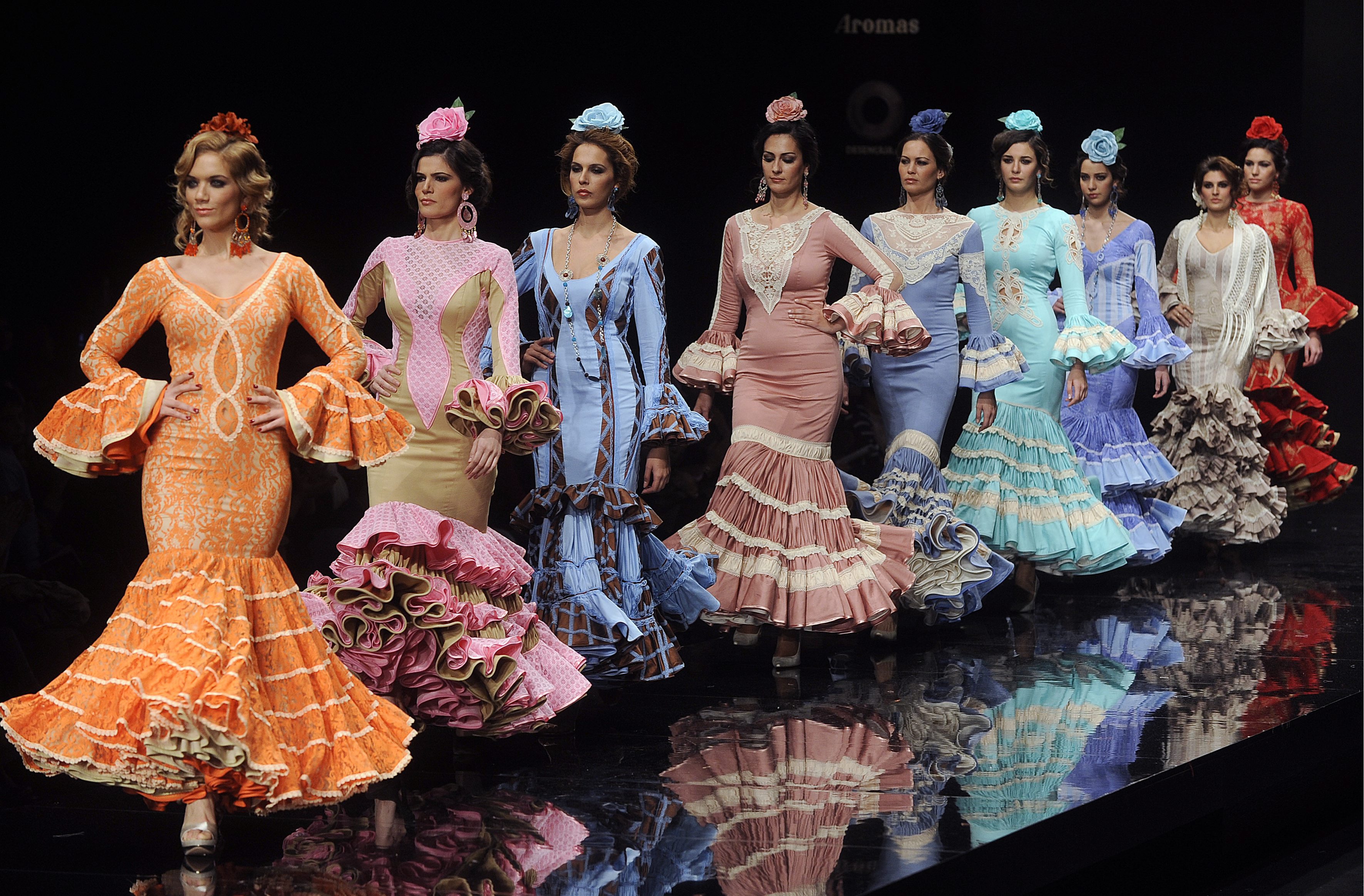 Carmen Rodríguez impresionó al público de Simof con su destile ...