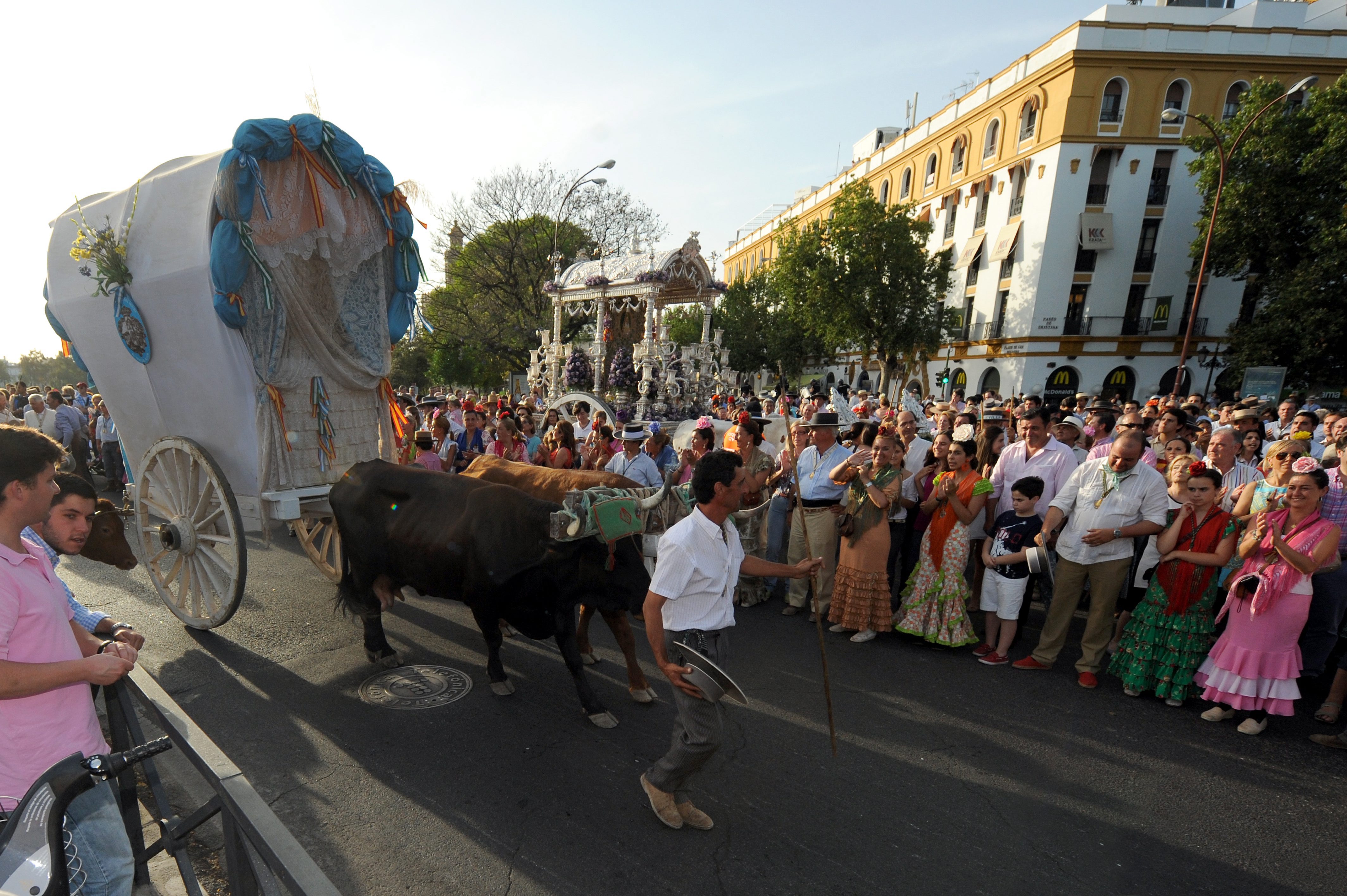Regreso de la Hermandad del Rocío de Sevilla - Andalucia - sevilla.abc.es